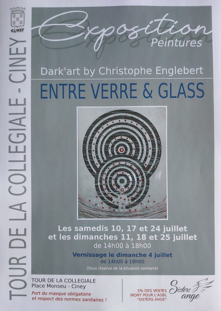 Exposition peintures Dark’Art by Christophe Englebert – Sisters Ange asbl